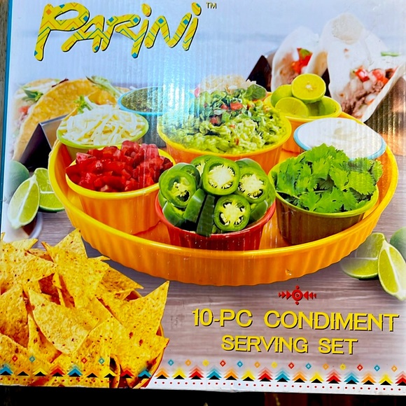 Parini | Kitchen | Parini Pc Condiment Serving Set | Poshmark